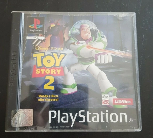 DISNEY PIXAR TOY Story 2 Woody E Buzz Alla Riscossa Ps1 Ita Playstation ...