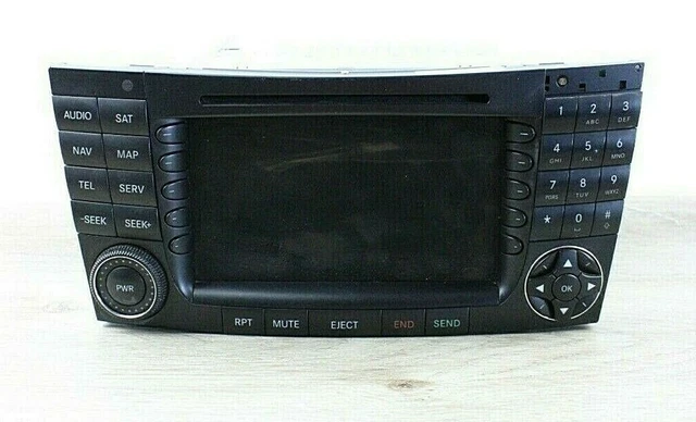 MERCEDES BENZ W219 Cls 500 Cls 550 Cd Radio Navigation Player Screen ...