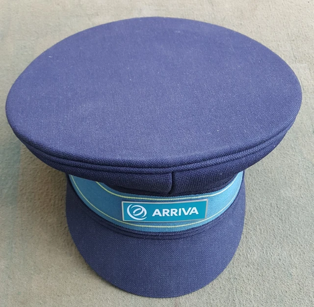 ARRIVA UNIFORM PEAKED cap hat BUS - TRAIN DRIVER size approx 55/56 £17. ...