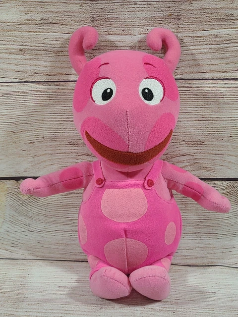 NICKELODEON BACKYARDIGANS PLUSH Uniqua Stuffed Animal Toy Pink 9.5 ...