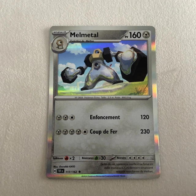 CARTE POKÉMON MELMETAL 117/162 EV05 Holographique Forces Temporelles TEF FR EUR 1,00 - PicClick FR