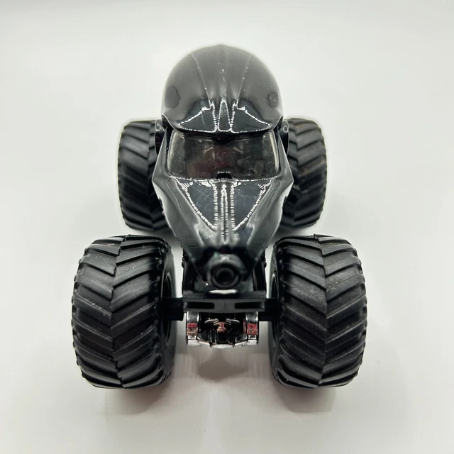MONSTER JAM NEA Police Blacked Out Monster Truck 1:64 Black Rims Hot ...