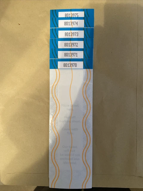 6 ARRIVA SELF Adhesive Bus Ticket Holder £3.00 - PicClick UK