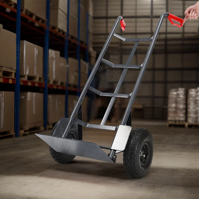 HEAVY DUTY INDUSTRIAL Sack Truck Industrial Hand Trolley Wheel Barrow ...