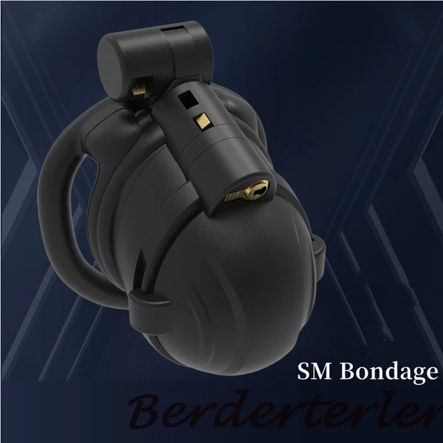 2023 Sissy Black Chastity Cage Male Chastity Device Belt Lightweight 9591