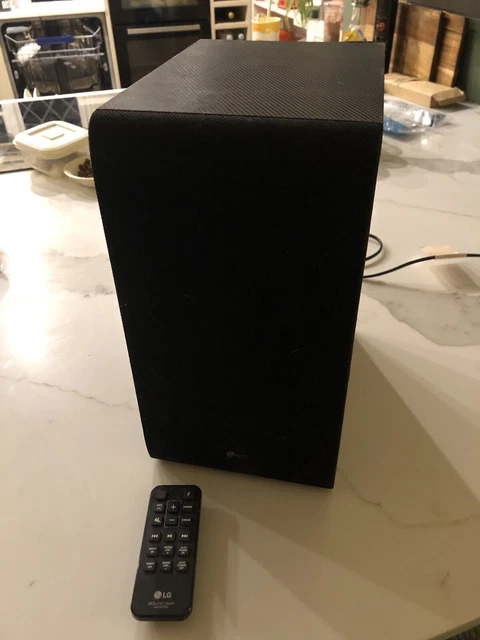 LG SOUNDBAR WITH wireless subwoofer + remote control £55.00 - PicClick UK