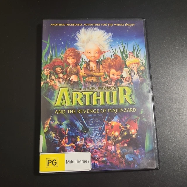 ARTHUR AND THE Revenge Of Maltazard (DVD, 2009) $6.70 - PicClick AU