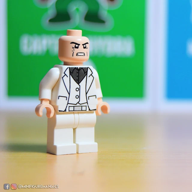 FIGURINE LEGO PERSONNALISÉE || Wilson Fisk Kingpin inspirée de Marvel ...