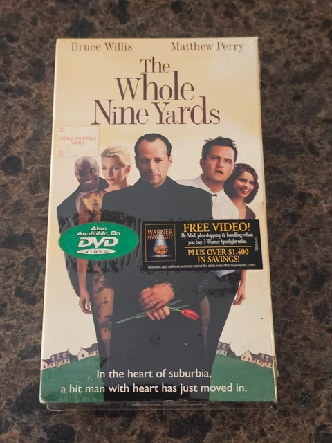 BRAND NEW THE Whole Nine Yards (VHS; 2000) Bruce Willis Sealed OOP ...