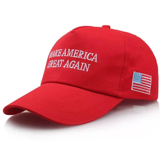2025 DONALD TRUMP Mega Red Hat Make America Great Again Embroidered Cap ...
