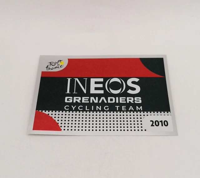 PANINI STICKER TOUR de France 2025 Logo Ineos Grenadiers Cycling Team n ...