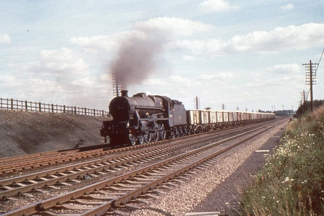 35MM RAILWAY SLIDE: COLOUR-RAIL: BRM 1075: CLASS 6P: 45704 LEVIATHAN £2 ...