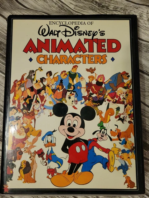 ENCYCLOPEDIA OF WALT Disney's Animated Characters by John Grant (1987 ...