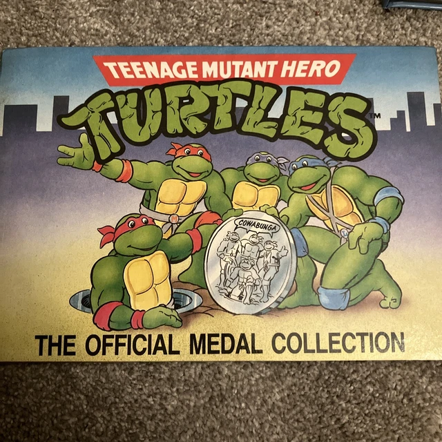 COMPLETE TEENAGE MUTANT Hero Turtles Official Medal Coin Collection ...