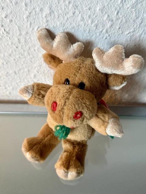 COCA-COLA PLÜSCH ELCH – Werbefigur / Sammlerstück (ca. 17cm) EUR 12,00 ...