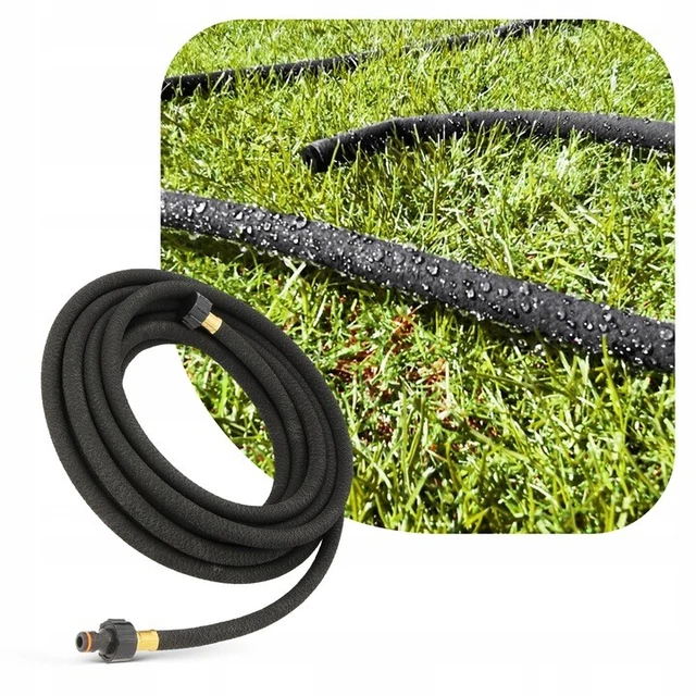 LANDSCAPE GRADE THICK Walled Porous Pipe/Drip Line/Leaky Hose/Soaker ...
