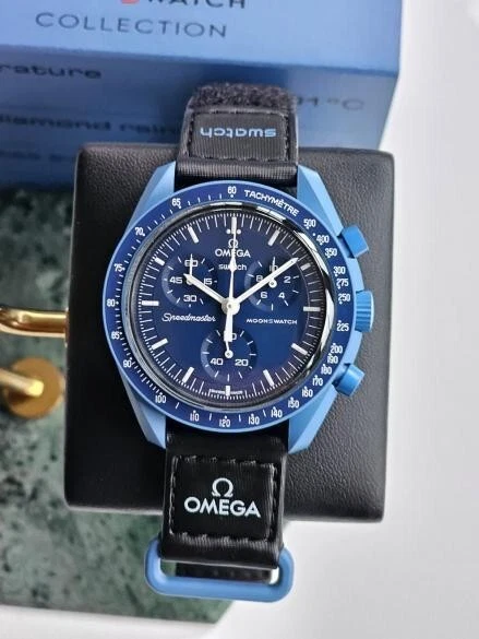 SWATCH X OMEGA Speedmaster MoonSwatch Mission to Neptune - Brand New ...