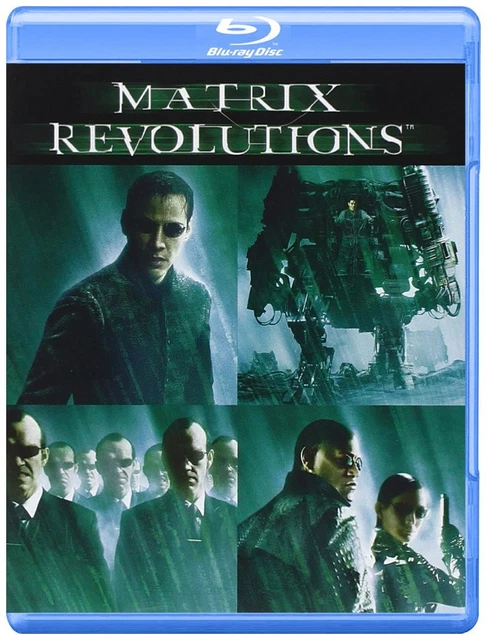 MATRIX REVOLUTIONS (BLU-RAY) Monica Bellucci Don Davis Laurence ...