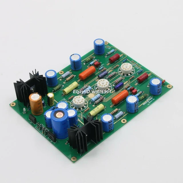 HIFI RIAA MM 12AX7 Tube Phono Stage Amplifier Board / Kit Base On ...