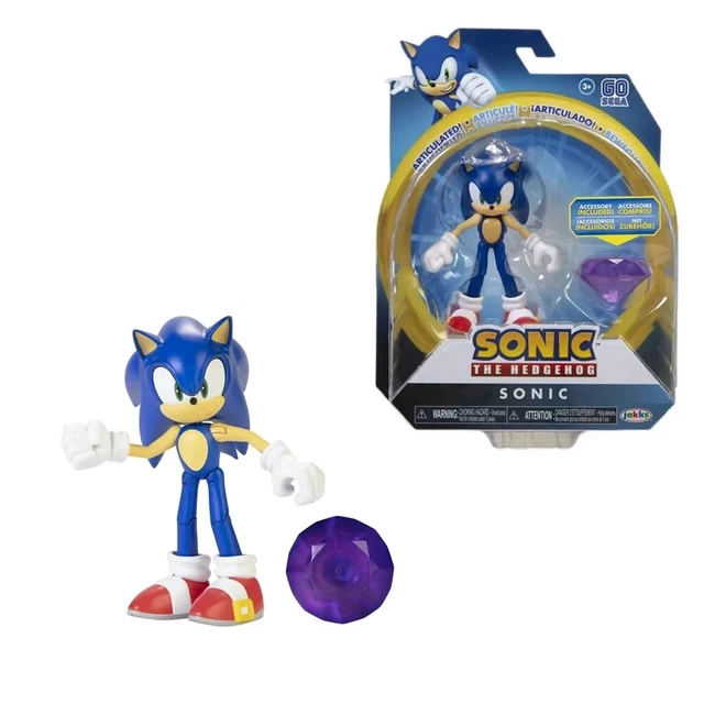 SONIC THE HEDGEHOG Figur Offizieller Igel Diamant Jakks Pacific ...