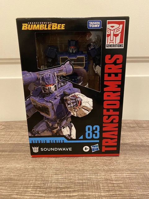TRANSFORMERS STUDIO SERIES Soundwave - # 83 Bumblebee Movie Voyager ...