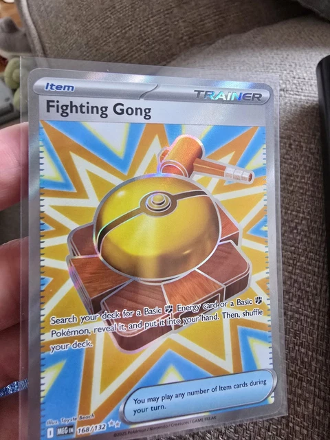 POKÉMON TCG MEGA Evolutions Fighting Gong Full Art 168/132 £5.45 ...
