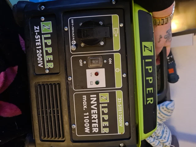 ZIPPER INVERTER ZI-STE1200IV 1100W Stromerzeuger EUR 120,00 - PicClick DE