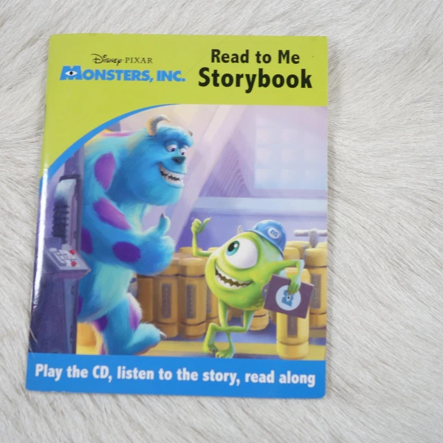 READ TO ME Story Book Cd Disney Monsters Inc $2.12 - PicClick AU