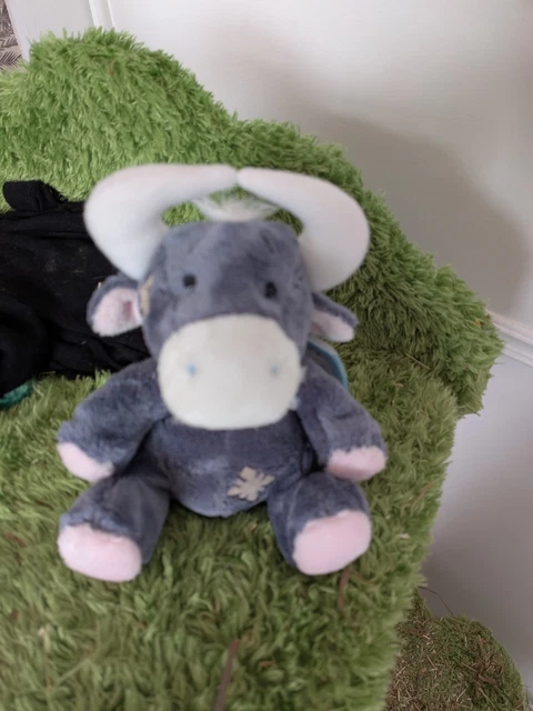 MY BLUE NOSE FRIENDS #79 NOO WILDEBEEST Cuddly Soft Beanie Plush Toy ...