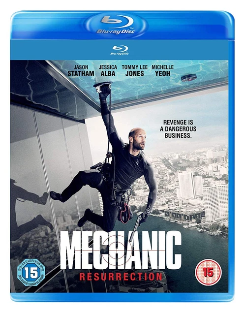MECHANIC: RESURRECTION (BLU-RAY) Jason Statham Jessica Alba Dennis Gansel £7.08 - PicClick UK