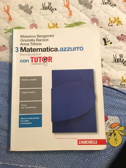 LIBRO SCOLASTICO “MATEMATICA.AZZURRO 3” Seconda edizione EUR 12,50 ...