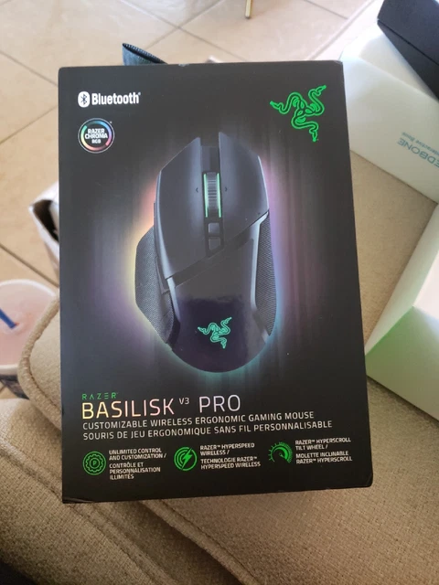 RAZER BASILISK V3 Pro Customizable Wireless Gaming Mouse Fast Open Box ...