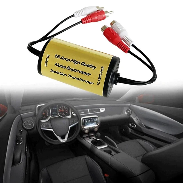 Noise Filter Suppressor Rca Audio Ground Loop Isolator Stereos For Car