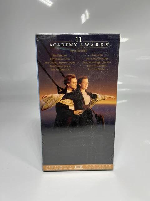 TITANIC (VHS, 1998, 2-Tape Box Set, New Factory Sealed £16.07 - PicClick UK