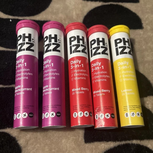 ELECTROLYTES MULTIVITAMIN & Hydration Tablets 60 Effervescent ...