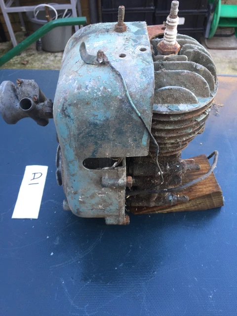 VILLIERS JAP 2/STROKE INDUSTRIAL STATIONARY ENGINE Ref A1 USED OLD SHOP ...
