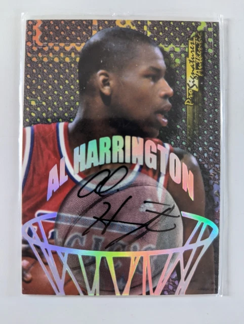 AL HARRINGTON 1998-99 Collector's Edge Impluse Pro Signatures #15 EUR 1 ...