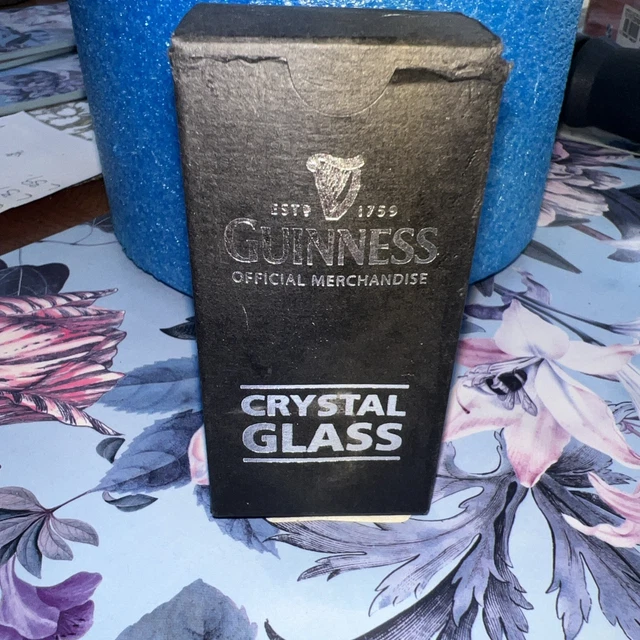 GUINNESS CRYSTAL MINIATURE Pint Glass £4.35 - PicClick UK