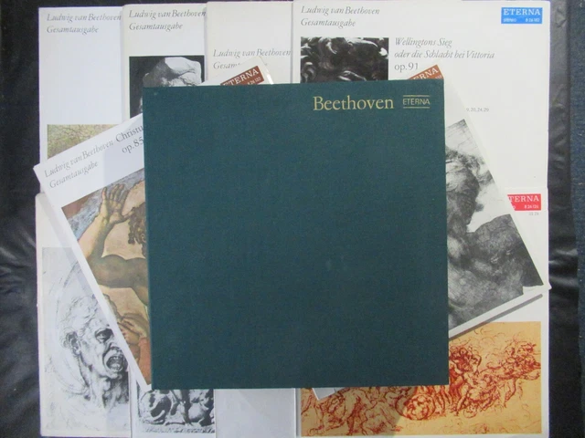 BEETHOVEN / 11 LP BOX mit LEIPZIGER MESSE-Auszeichnung DDR ETERNA 1971 ...