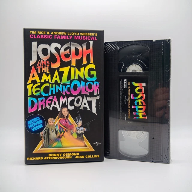JOSEPH AND THE Amazing Technicolor Dreamcoat VHS New and Sealed (1999 ...