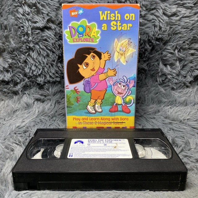 DORA THE EXPLORER: Wish On A Star VHS 2001 Nick Jr Kids Learn Spanish ...