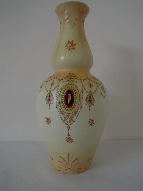 FIELDINGS CROWN DEVON Blush Ware Vase Banff Pattern 1911 £16.75 ...