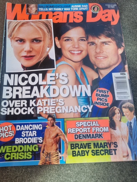 WOMAN'S DAY MAGAZINE October 2005-Nicole Kidman-Princess Mary- $25.00 ...