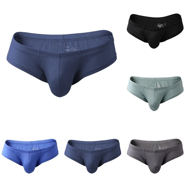 BORSA MODALE TUTTE le Stagioni Mutandine Intimo Uomo Boxer Slip Blu M ...