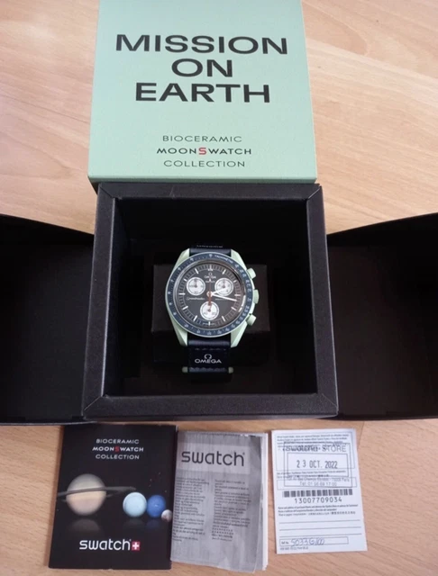 SWATCH X OMEGA Mission to Earth , Neuve avec facture EUR 156,00 ...