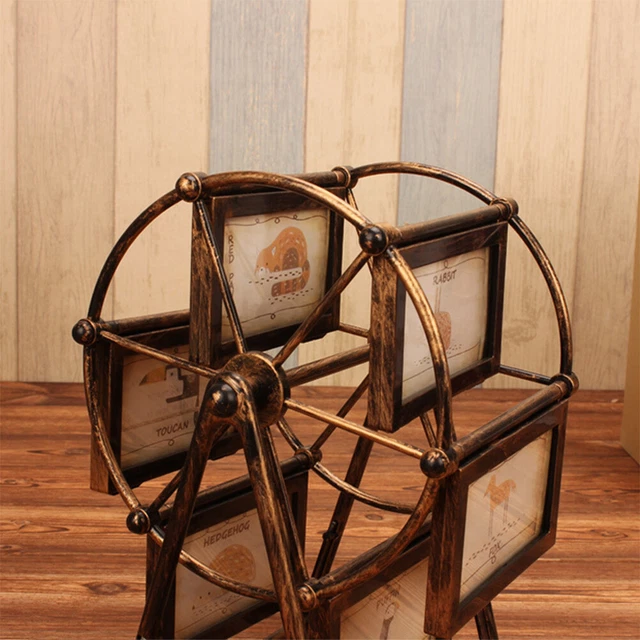 (AS SHOWN)FERRIS WHEEL Photo Frame Photo Frame PVC Plastic For ...