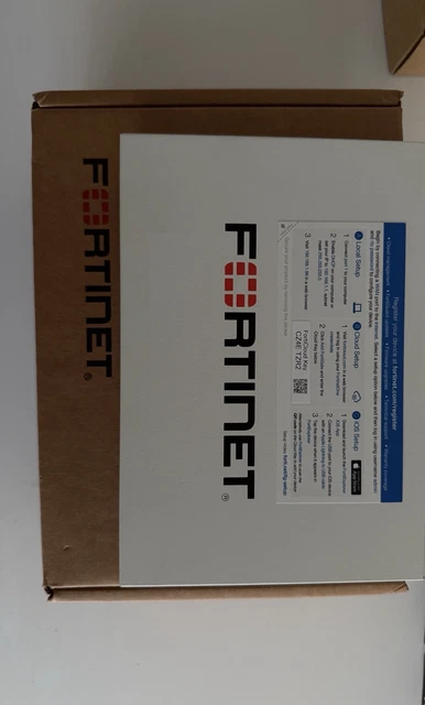 FORTINET FG-60F FORTIGATE-60F Network Security Firewall Initialized w ...