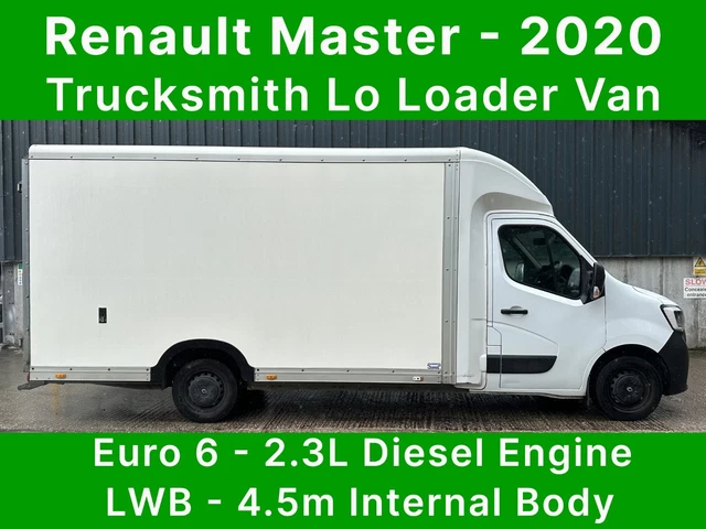 RENAULT MASTER LOW Loader Van - Luton Lo Box Knee Hi - Furniture ...
