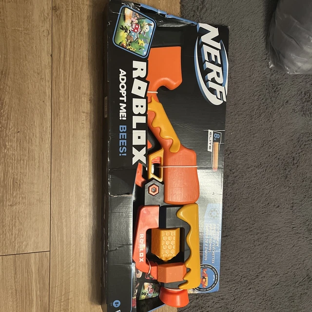 NERF ROBLOX ADOPT Me Bees Blaster rotante 8 freccette scatola ...