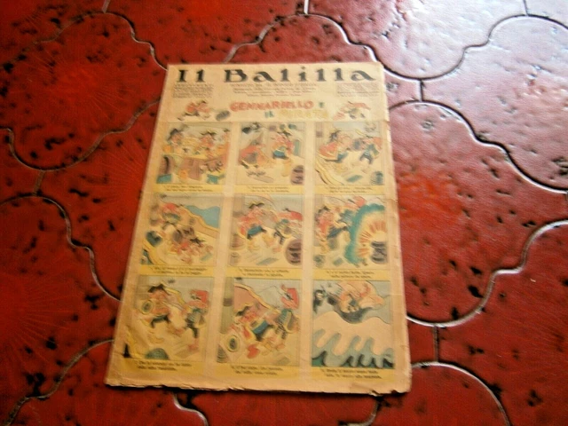 IL BALILLA GIORNALINO Settimanale Fondato Da " Il Popolo D'italia " N ...